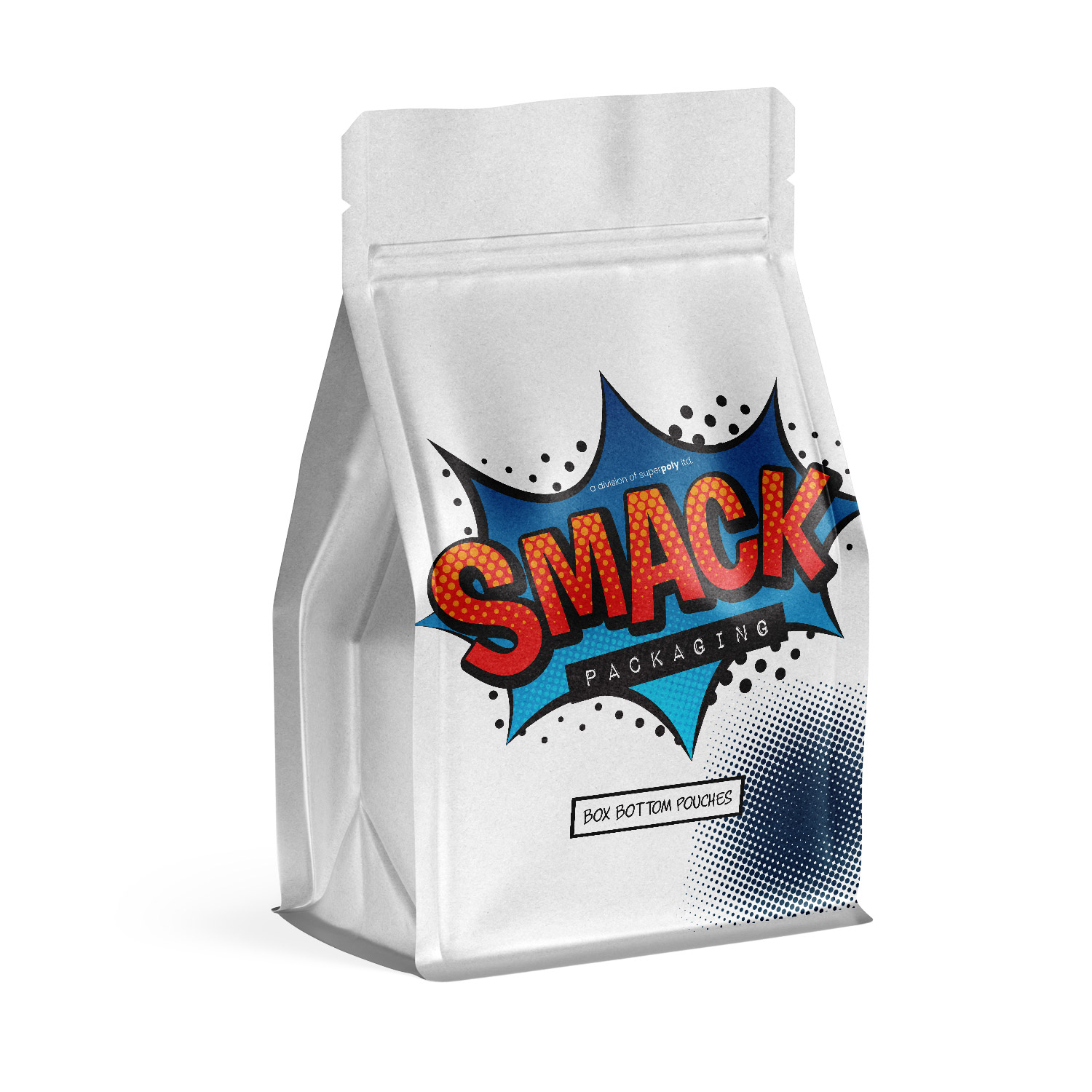 Box Bottom Pouches - SMACK Packaging